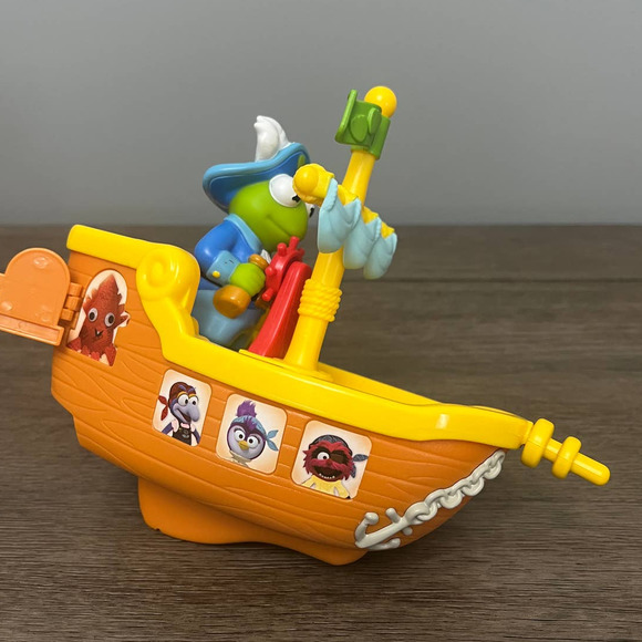 Just Play | Toys | Disney Junior Muppet Babies Tub Time W Kermit Figure ...